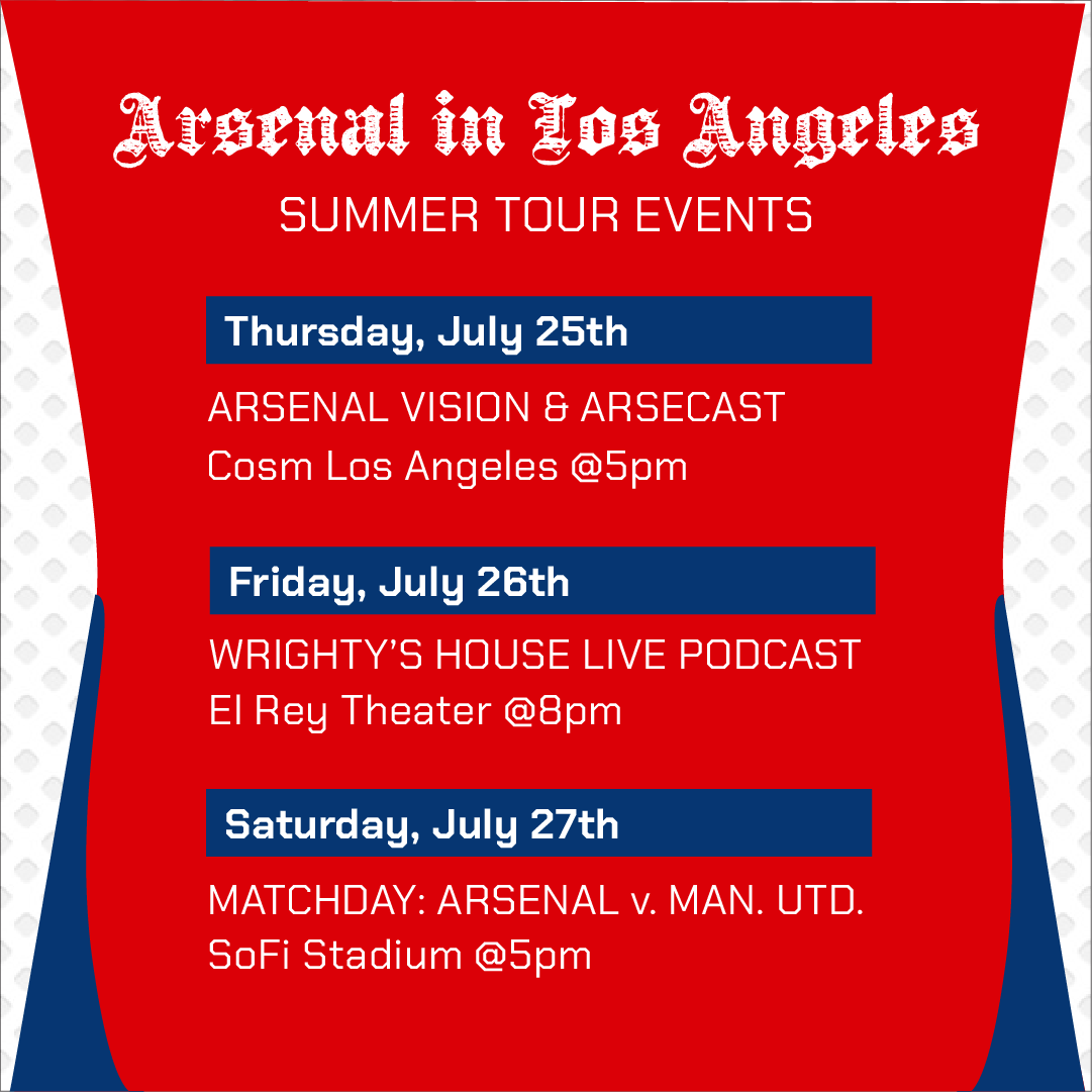 Arsenal Los Angeles – An Official Branch of the Arsenal America ...